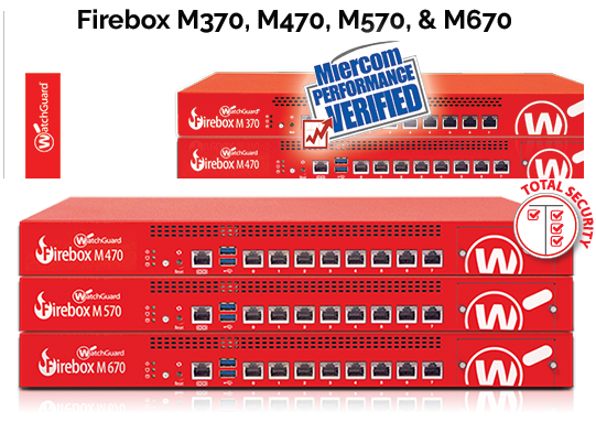 WatchGuard Firebox M470, M570 & M670 giá tốt