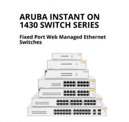 Thiết bị chuyển mạch Switch Aruba Instant On 1430 16G (R8R47A) - Phân ...